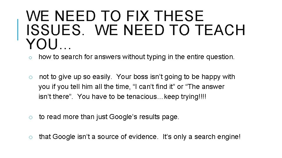 SEARCHING ONLINE SMARTLY By Tara Dale Adapted from