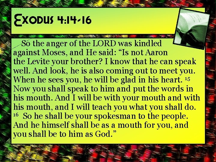The Excuses of Moses Exodus 3 4 God