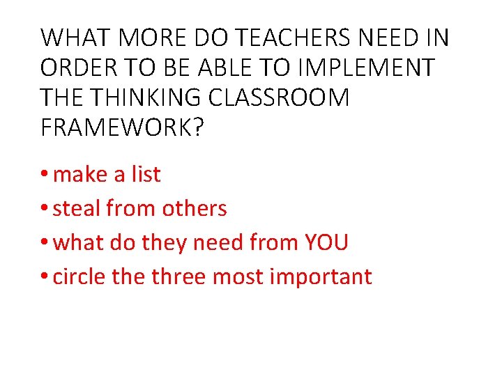 BUILDING THINKING CLASSROOMS Peter Liljedahl Judy Larsen Judy