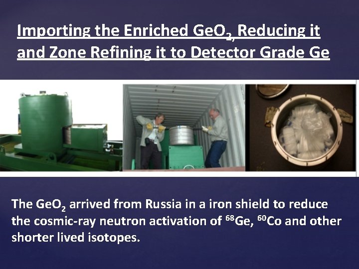 The MAJORANA DEMONSTRATOR an update Frank Avignone University