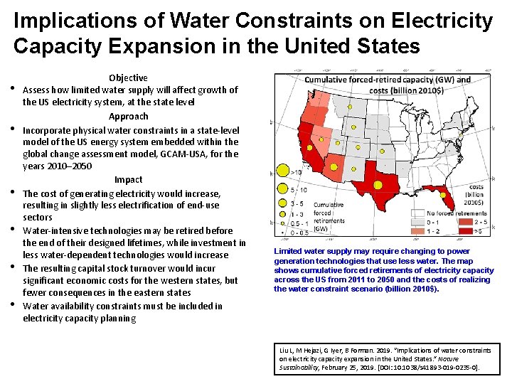 Implications of Water Constraints on Electricity Capacity Expansion