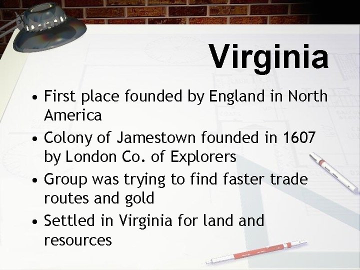 Presenting The 13 Colonies Featuring the New England