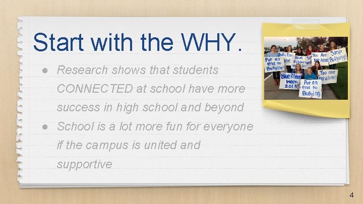 Creating an Outstanding Campus Culture Woodcreek High School