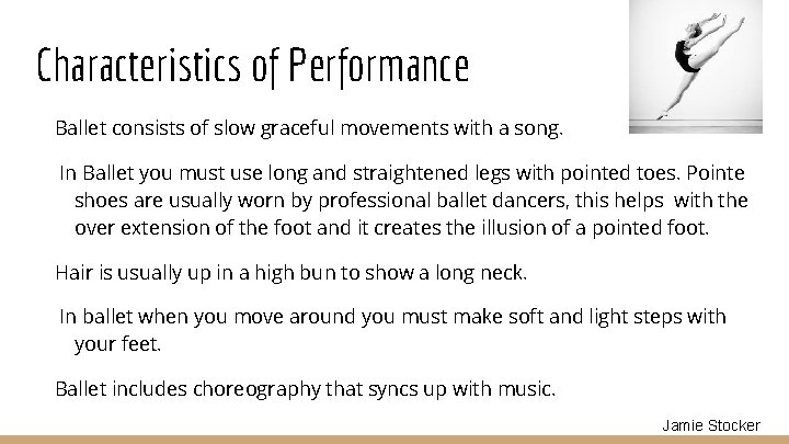 Ballet in Theatre By Justin Moore Jamie Stocker