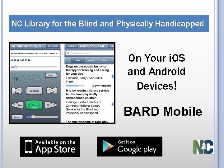 NC Library for the Blind and Physically Handicapped