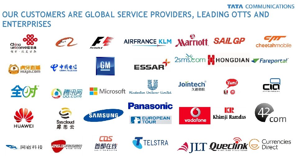 CLOUD DRIVEN NETWORK TATA COMMUNICATIONS Table of Contents
