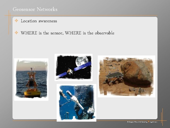 Sensor Web OGCs Point of View Ingo Simonis