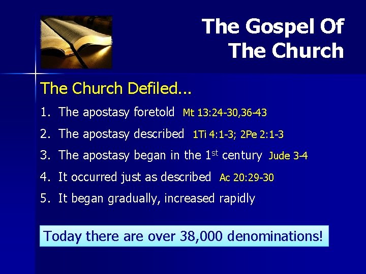 The Gospel Of The Church I will build