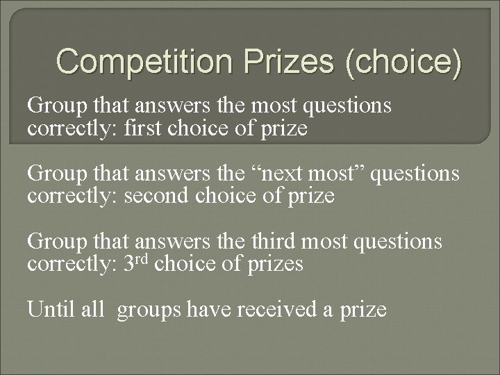 Whiteboard Challenge View the following slides answer questions