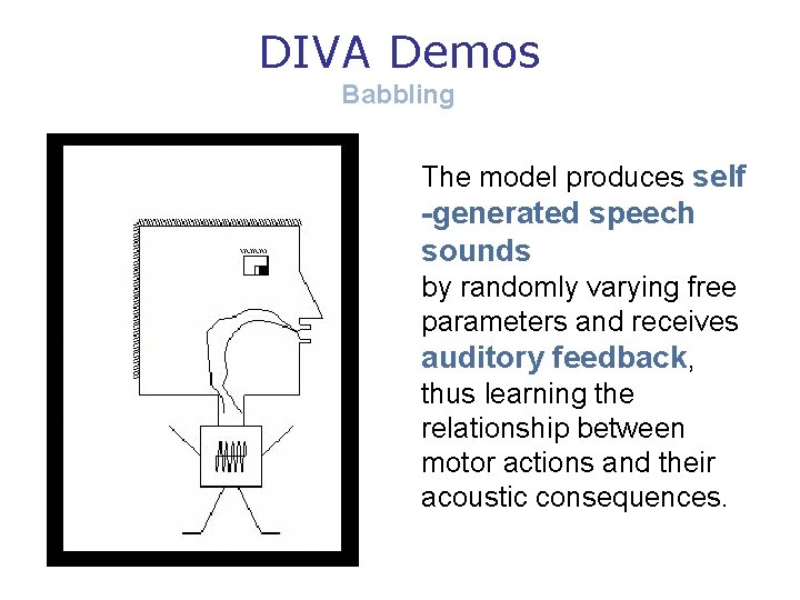 CNS Speech Lab Dept of Cognitive and Neural