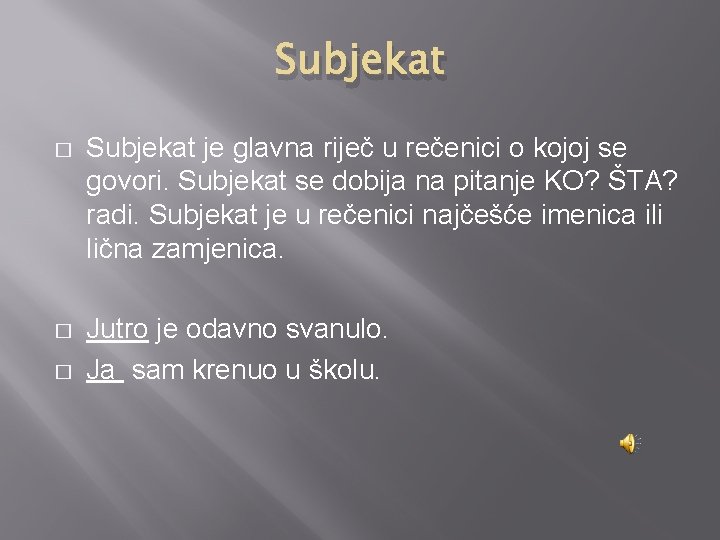 III RAZRED BOSANSKI JEZIK SLUBA RIJEI U REENICI