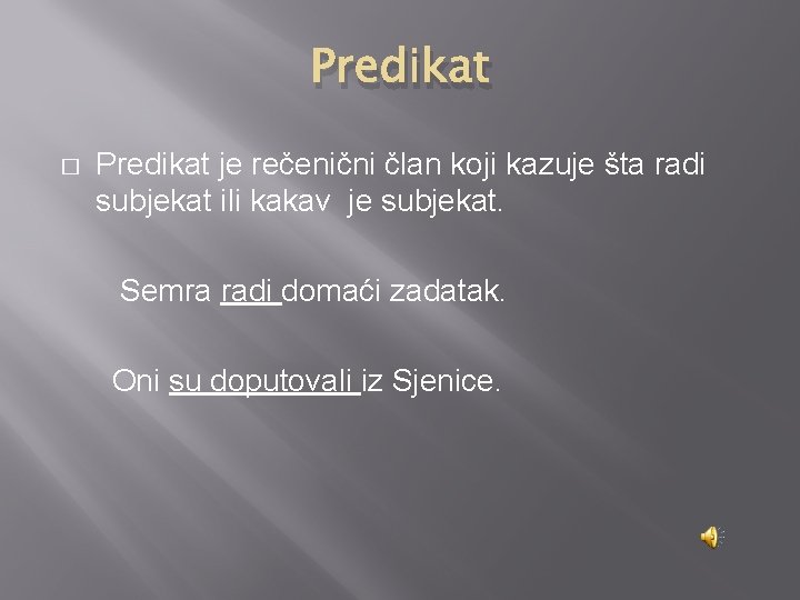 III RAZRED BOSANSKI JEZIK SLUBA RIJEI U REENICI