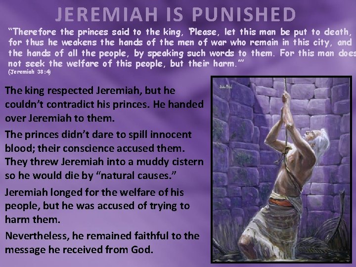 THE DESTRUCTION OF JERUSALEM Lesson 10 for December