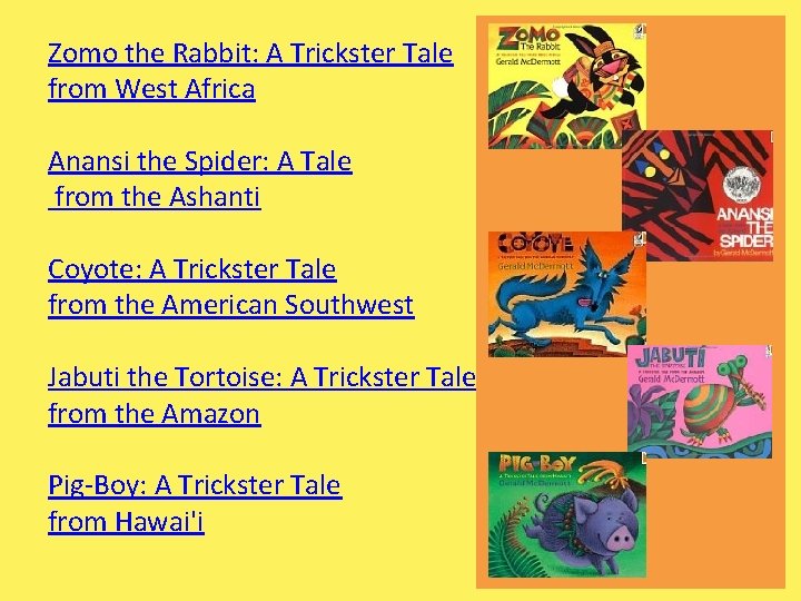 The Caldecott Medal 1994 2004 1994 MEDAL WINNER