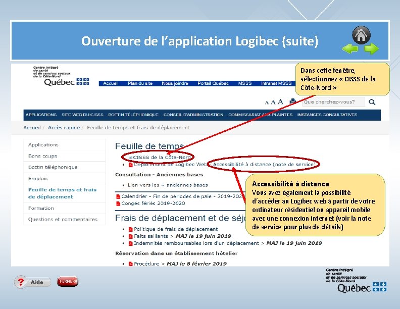 Relev de prsence web TUTORIEL POUR LES EMPLOYS