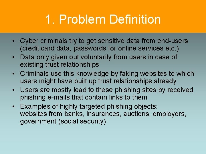 CIS 5370 Computer Security Fall 2008 WebPhishing Techniques