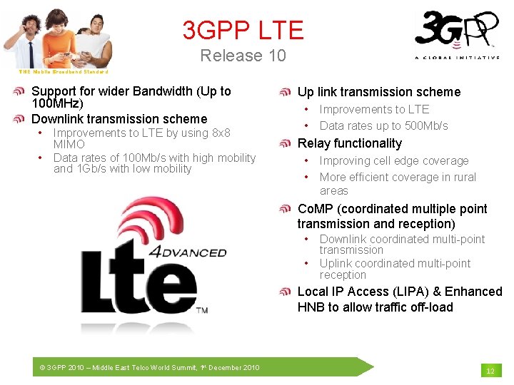 THE Mobile Broadband Standard Understanding how 3 GPP