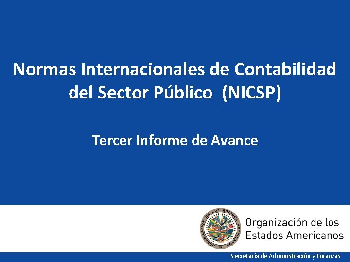 Normas Internacionales de Contabilidad del Sector Pblico NICSP