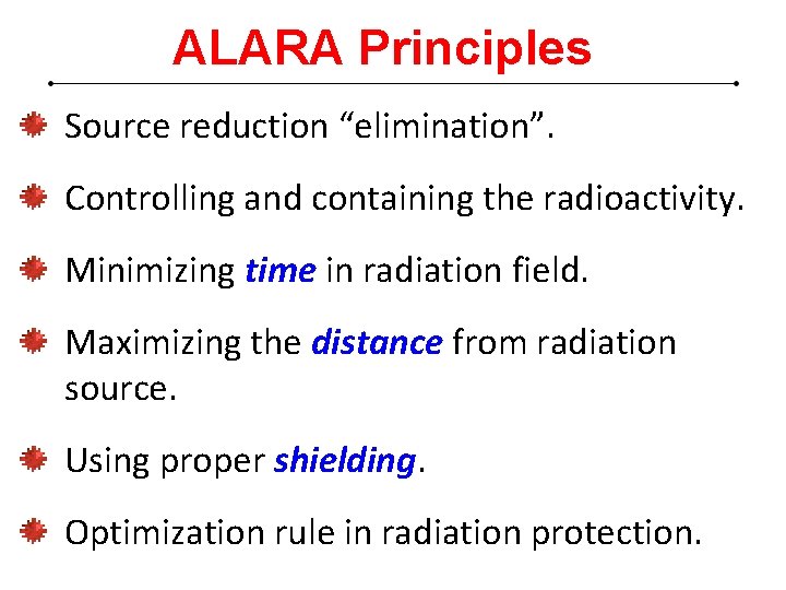 Maximum Permissible Dose MPD In This Lecture Revision