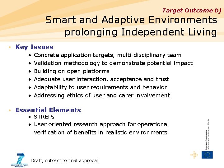 Challenge 5 Obj 5 4 ICT for Ageing