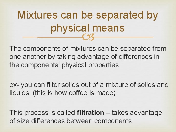 How Chemicals Mix Chapter 18 Big Idea Most