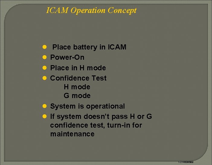 Improved Chemical Agent Monitor ICAM SOLDIER and BIOLOGICAL