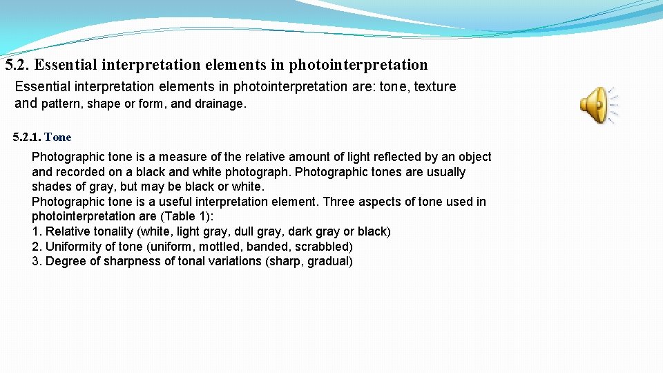 photogeology Lecture 2 Geology Dept 4 th year