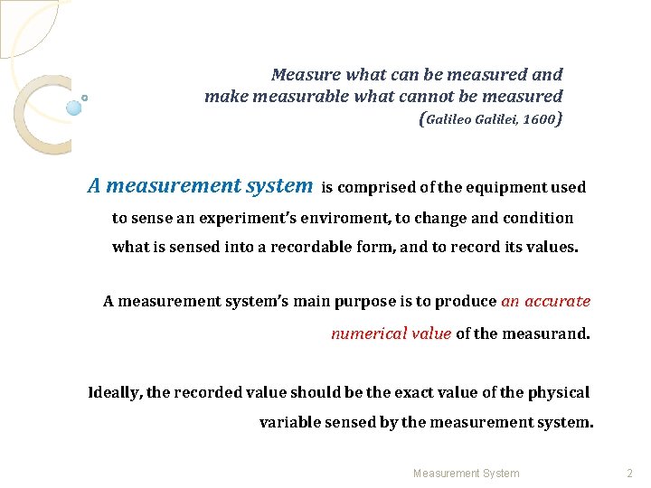 Measurement System Physical Measurement Method Metode Pengukuran Fisika