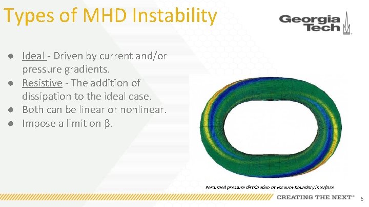 MHD Stability Nick Fassino Reed Herner Alex Shaw