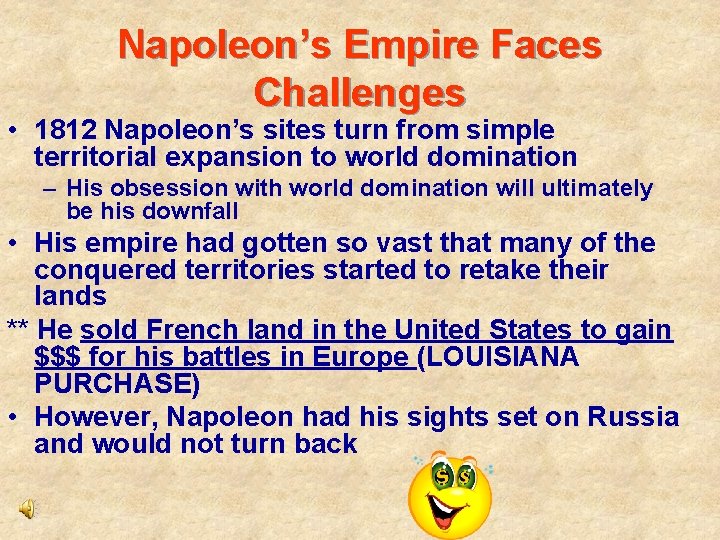 Todays Objective Understand Napoleons rise to power Understand