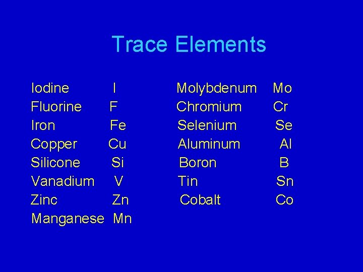Human Anatomy and Physiology I Chapter 2 The