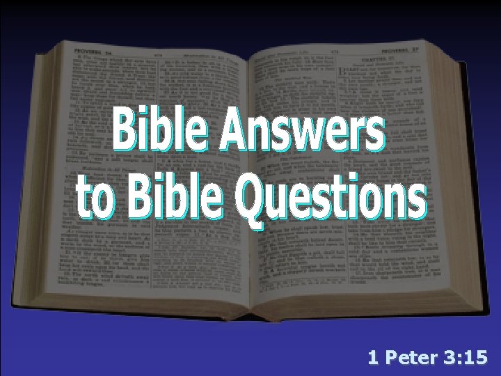 1 Peter 3 15 In 2 Corinthians 5