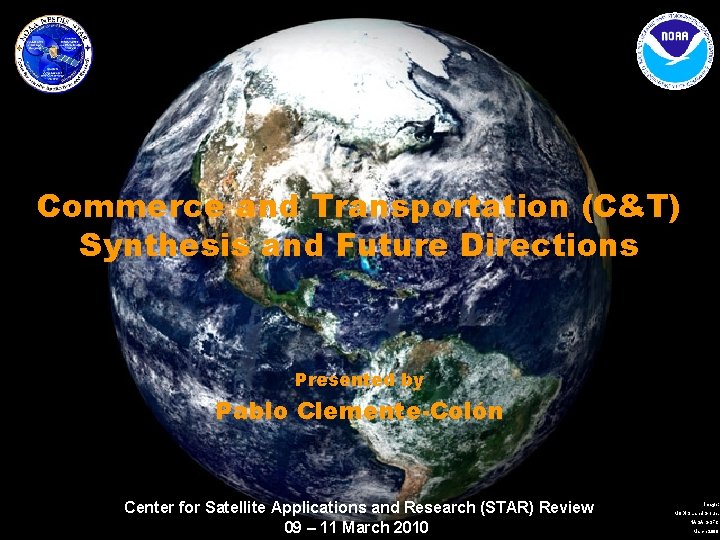 Commerce and Transportation CT Synthesis and Future Directions
