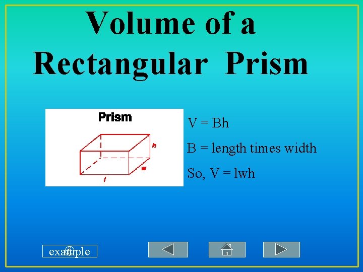Chapter 12 PPT Surface Area and Volume Prepared