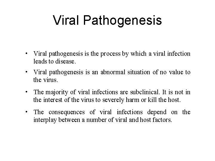 Viral Infections Dr Baha Eldin Khalid Lesson Outcomes