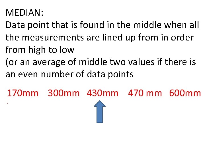 Mean Median Mode Variance Standard Deviation Bozeman Biology