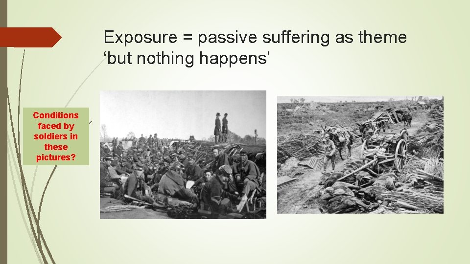 Year 10 Poetry Collection Lesson 7 Exposure by