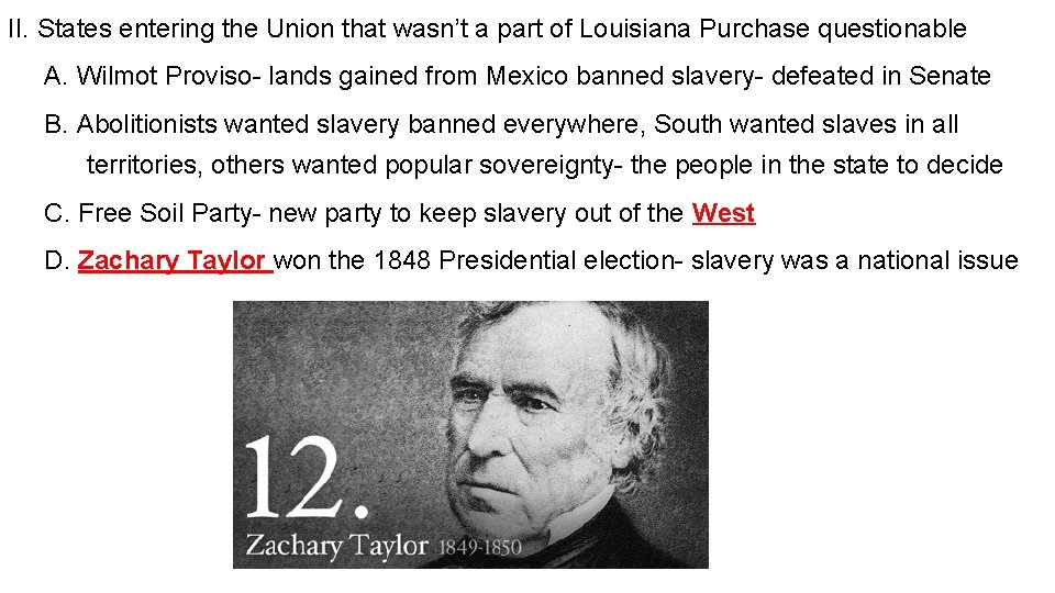 Topic 8 Sectionalism and Civil War 1820 1865