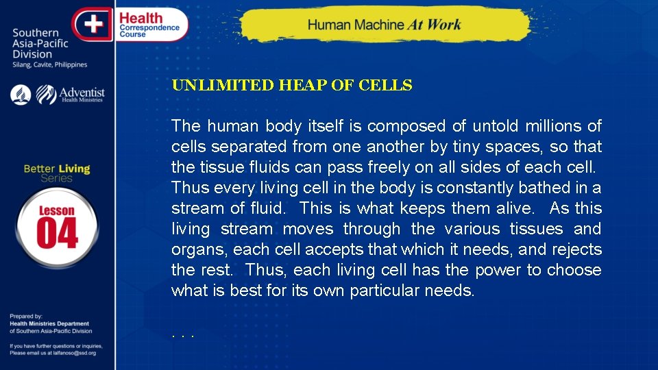 Have you ever wondered how our body works