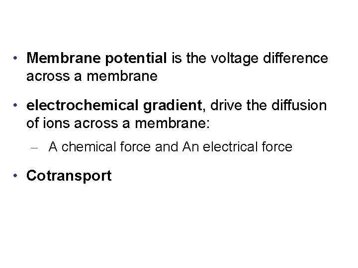 Membrane Structure and Function The boundary that separates
