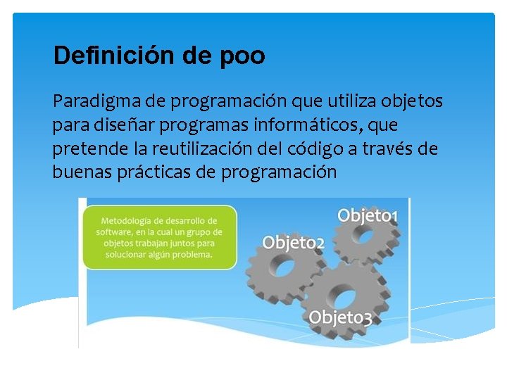 PROGRAMACIN ORIENTADA A OBJETOS introduccin La unidad sobre