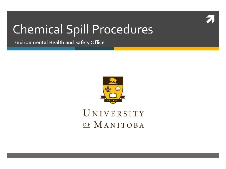Chemical Spill Procedures Environmental Health and Safety Office
