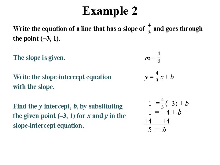 Lesson 3 3 Core Focus on Linear Equations