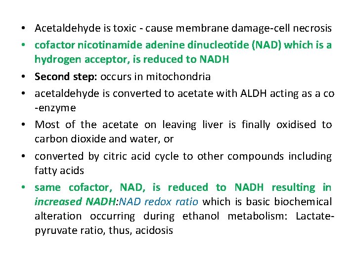 UNIT IV Alcoholic Liver Disease and Cirrhosis Alcoholic