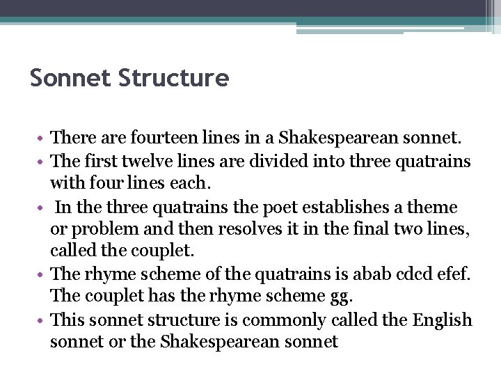 Shakespeares Sonnets 1592 1598 Based on information from