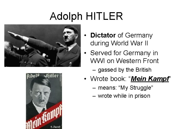 World War II and the Rise of Nazi