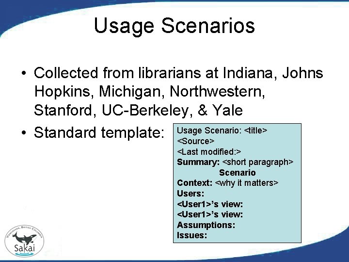 Sakaibrary Linking Library Resources into the Learning Environment