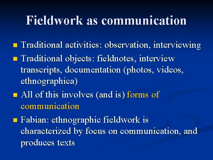 The knowledge trajectory Jan Blommaert The complexity of