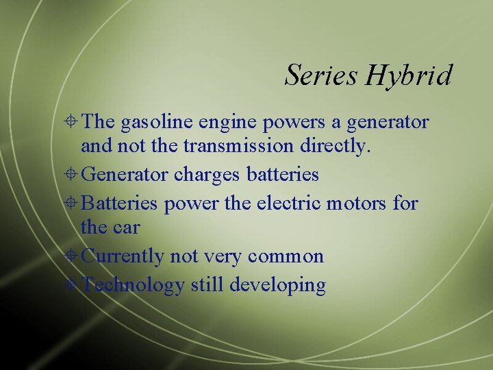 Hybrid Cars The Vehicles of the Future By