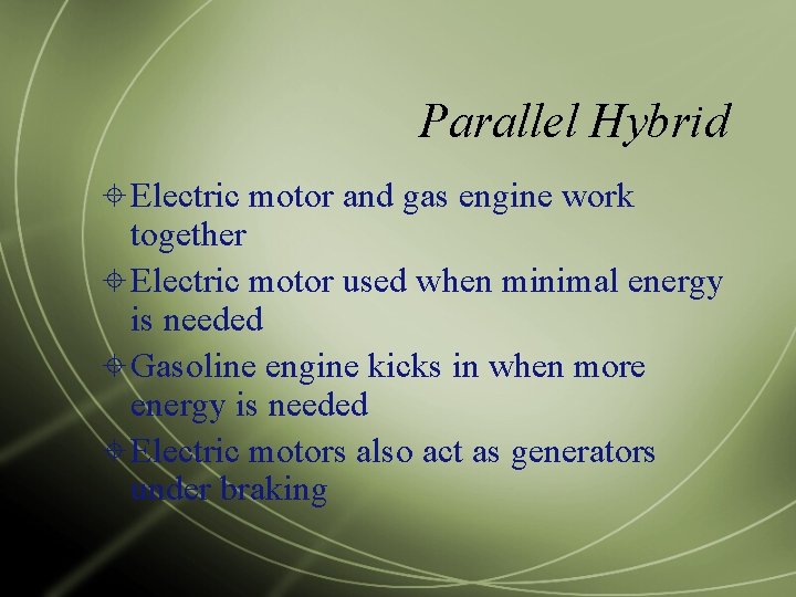 Hybrid Cars The Vehicles of the Future By